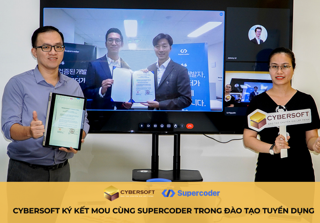 CyberSoft Cùng SuperCoder Ký Kết Hợp Tác: “Rộng Đường” Việc Làm Cho Dân ...