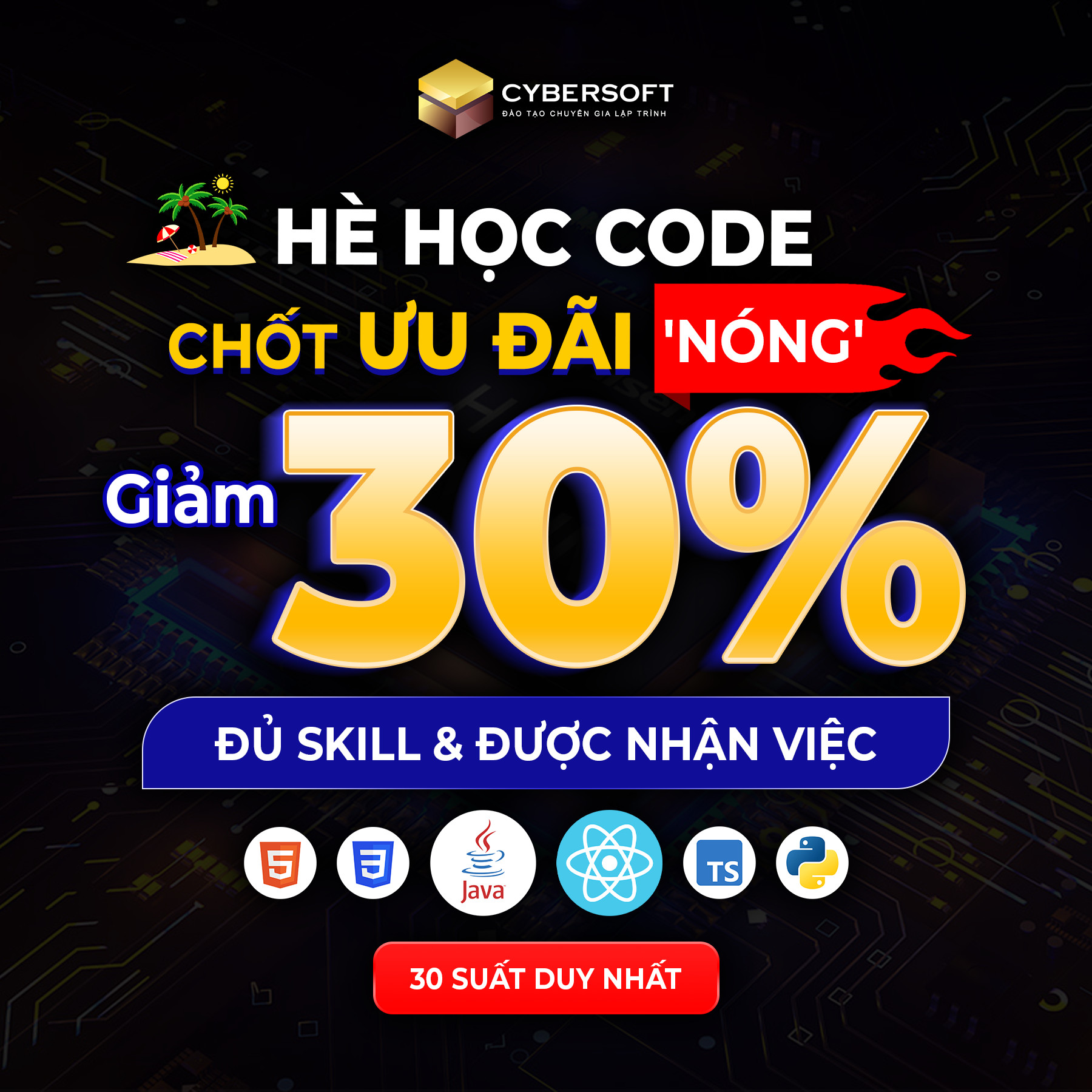 Trang chủ - CyberSoft Academy -Đào tạo Chuyên Gia Lập Trình